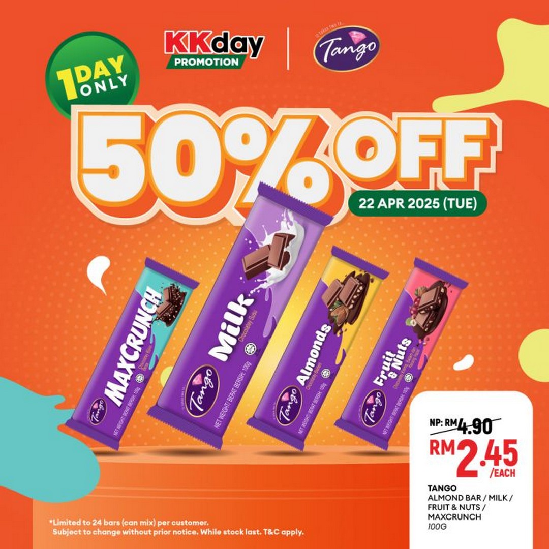 22 April 2025: KK Super Mart – Sweeten Your KKDay with Tango Chocolate ...