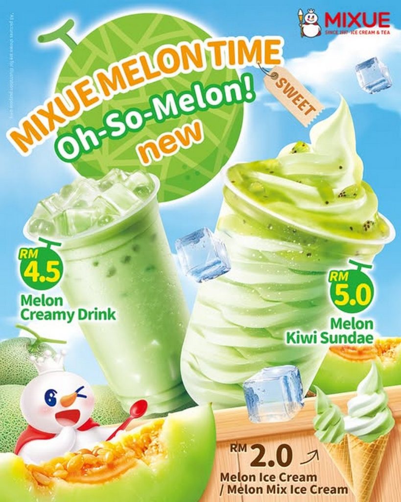 30 April 2025 onwards: MIXUE Malaysia: Cool Down with Refreshing Melon ...