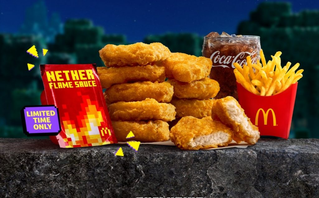 16-19 April 2025: McDonald's Minecraft Movie Meal Promotion: Limited ...