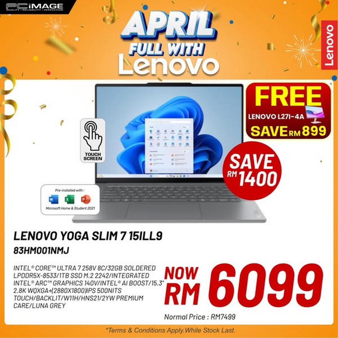 1-30 April 2025: PC Image – Save Up to RM1600 on Lenovo Yoga Laptops ...