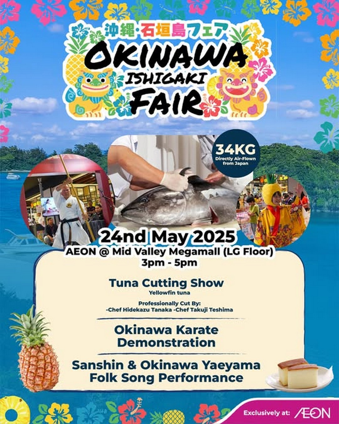 24-28 May 2025: AEON Malaysia – Okinawa Ishigaki Fair Cultural Showcase ...