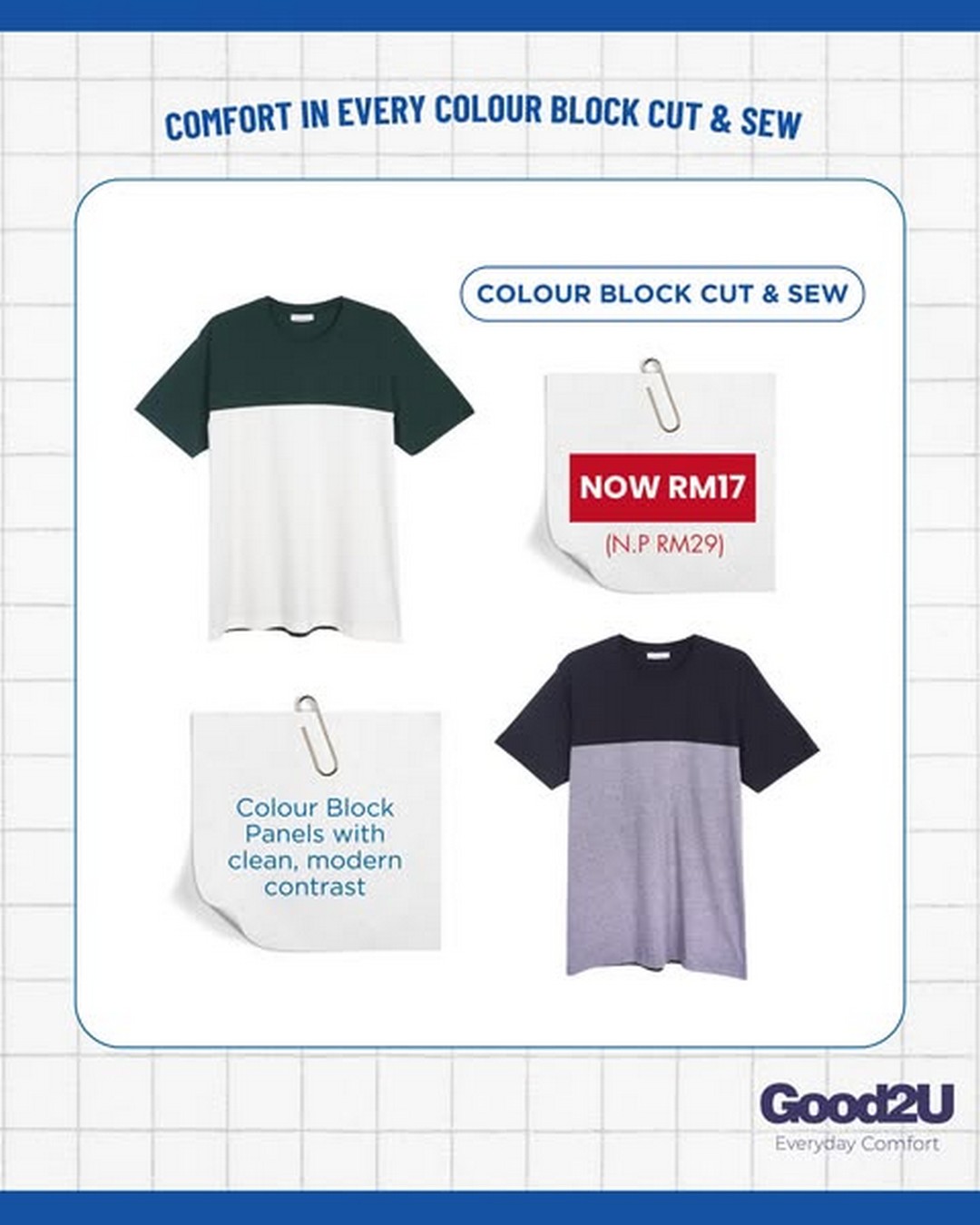 16 May 2025 onwards: Good2U Malaysia – Men’s Tees at Just $5.00 ...