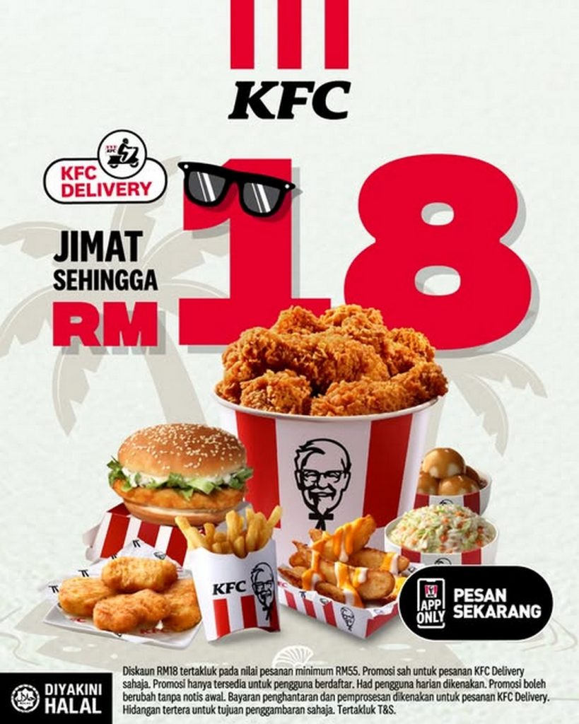 28 May 2025 onwards: KFC Malaysia School Holidays Promotion: RM18 OFF ...