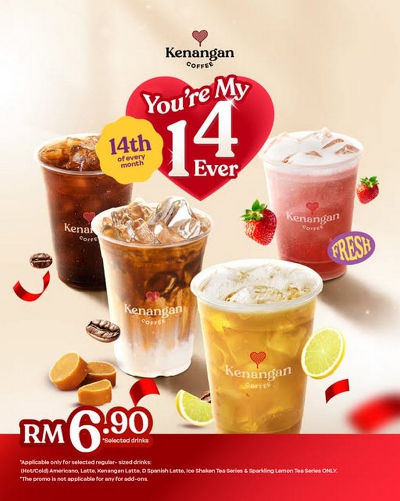 14 May 2025: Kenangan Coffee Malaysia: RM6.90 Drinks Kenangan Day ...