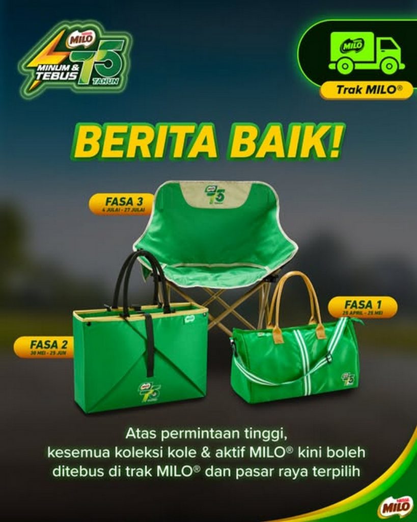 25 April–27 July 2025: MILO Malaysia: Exclusive 75th Anniversary ...