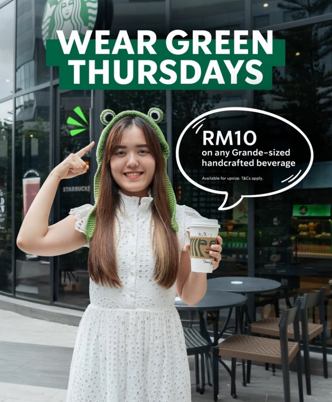 28 May 2025 onwards: Starbucks Malaysia – RM10 Wear Green Thursday ...