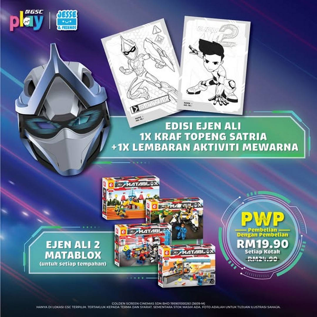 28 June 2025: GSC Malaysia – Ejen Ali 2 Play Reel Adventure Tour ...