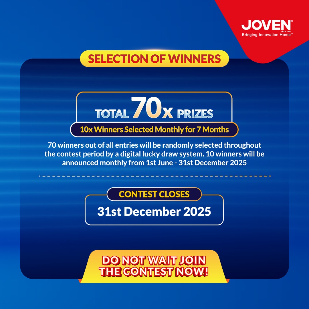 1 June–31 December 2025: HomePro Malaysia – Joven Amazing Bonanza ...