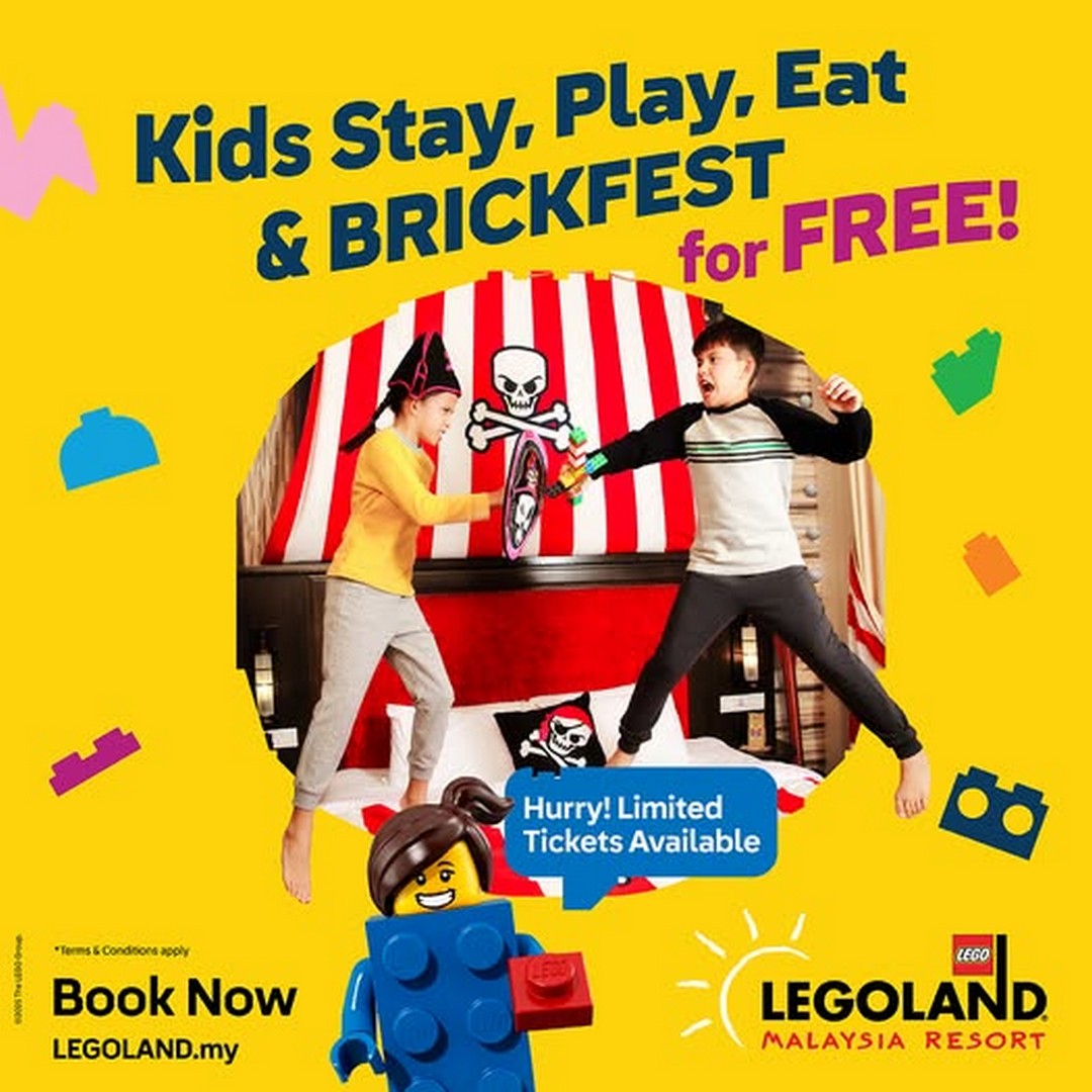 Now till 31 July 2025: LEGOLAND Malaysia – Kids Stay, Play, Eat ...