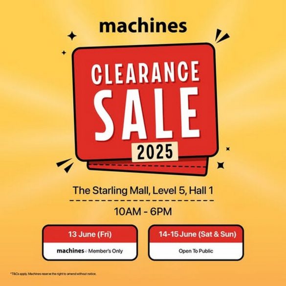 13-15 June 2025: Machines Malaysia, Clearance Bonanza on Tech Gadgets ...
