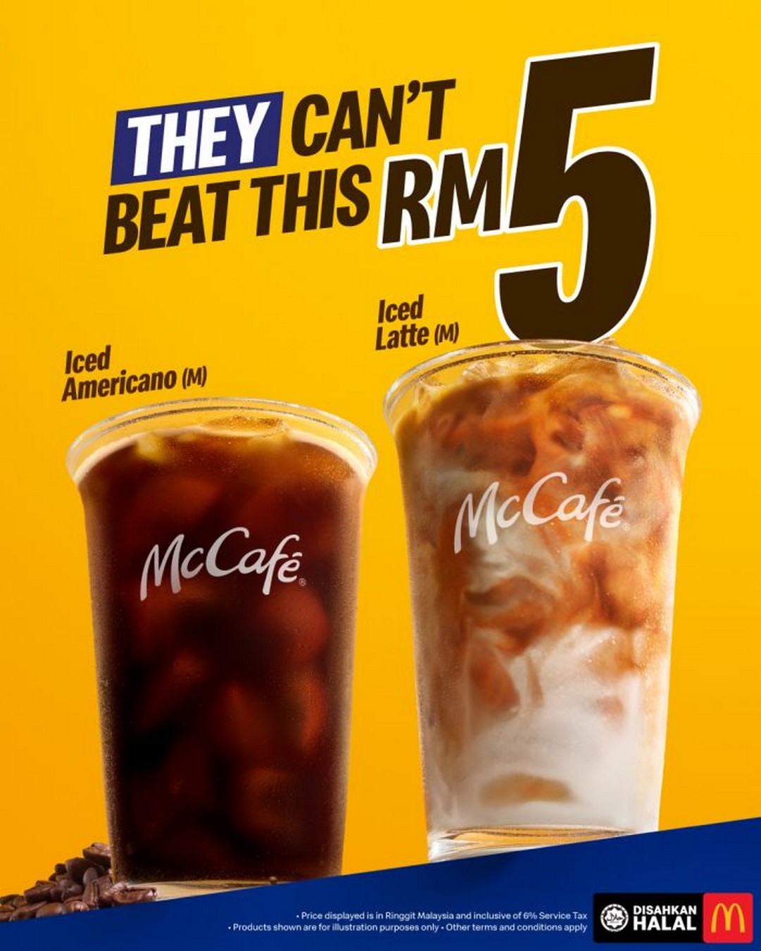 19 June 2025 onwards: McDonald's Malaysia – RM5 McCafé Iced Americano ...