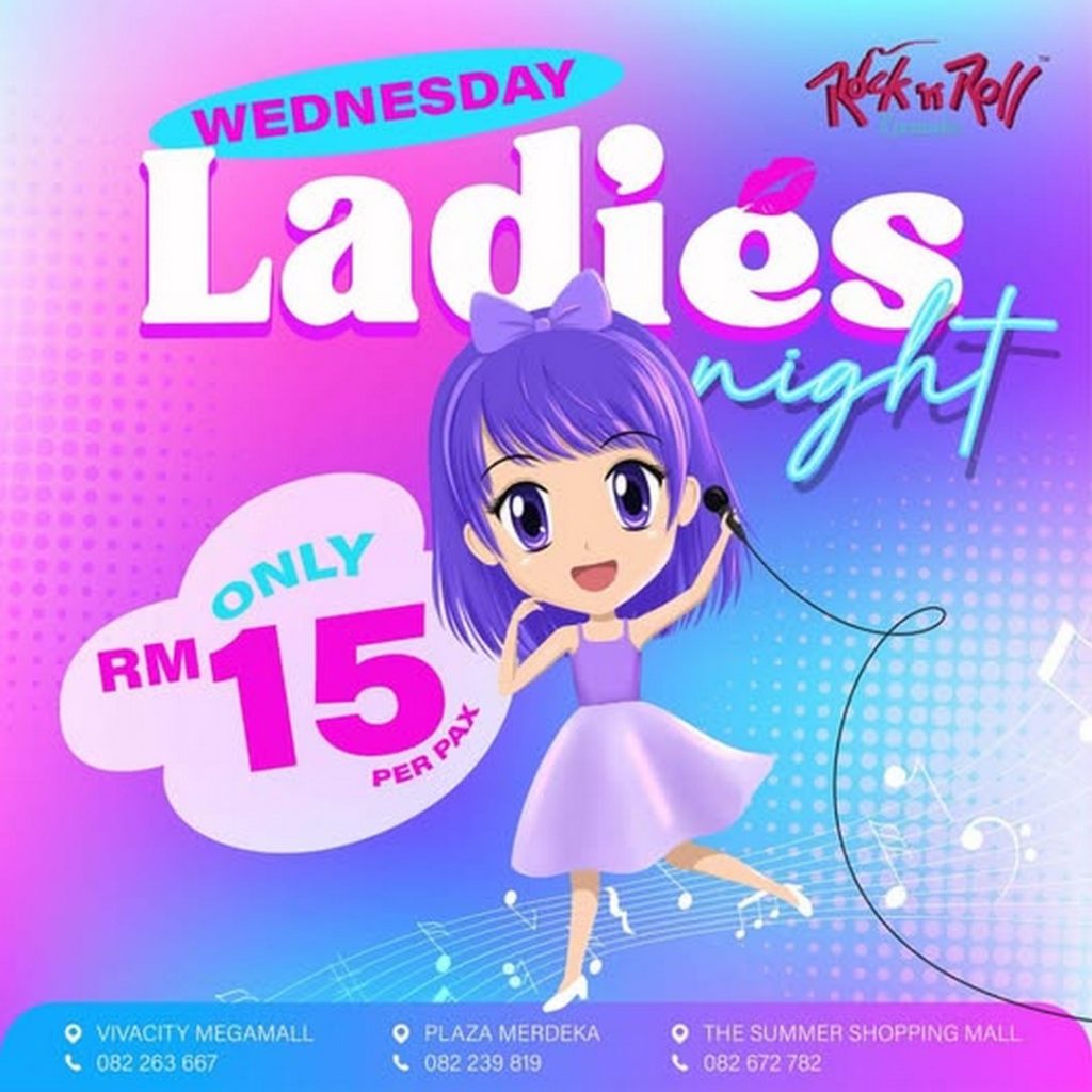 18 June 2025 onwards: Rock n Roll Karaoke Malaysia: Ladies Night ...