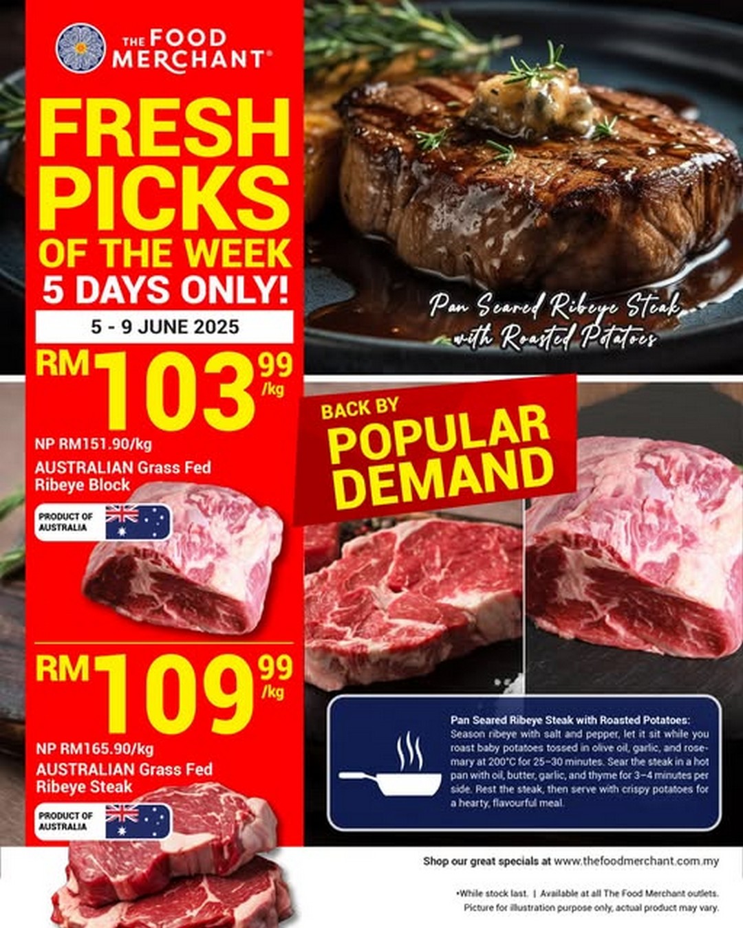 5–9 June 2025: The Food Merchant – Australia Grass Fed Ribeye Block ...