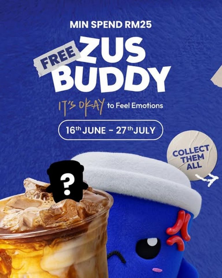 16 June–27 July 2025: ZUS Coffee Malaysia, Plushie Giveaway with Drink ...