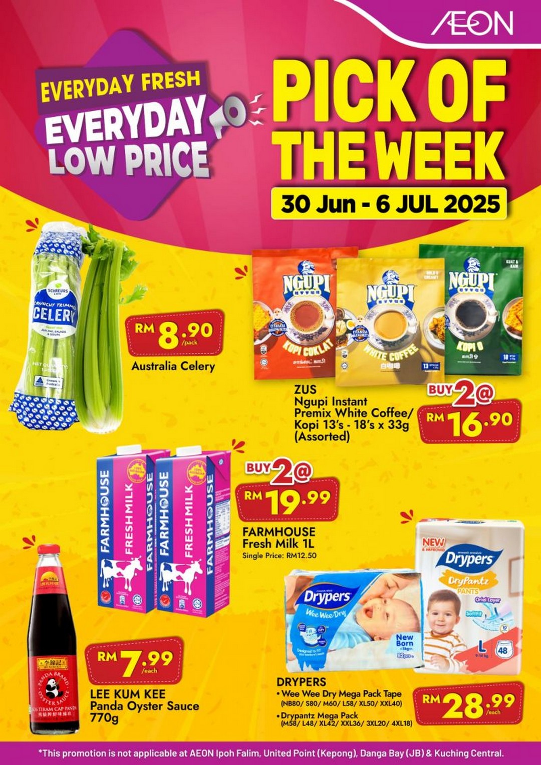 30 June–6 July 2025: AEON Malaysia – Weekly Grocery Essentials ...