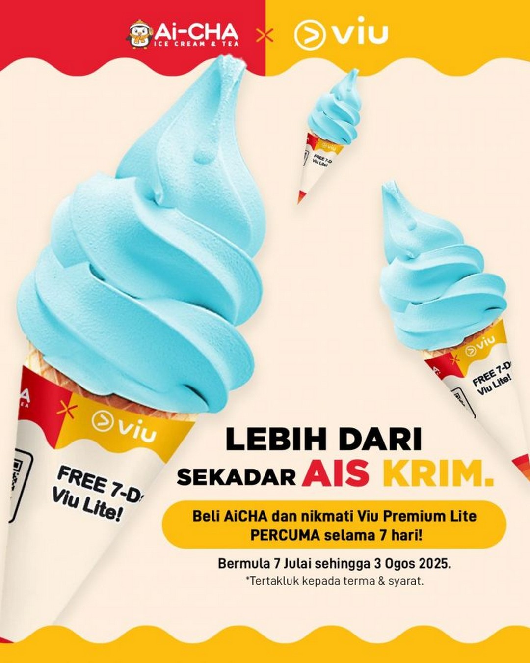 7 July–3 August 2025: Ai-CHA – Free 7-Day Viu Premium Lite with Ice ...