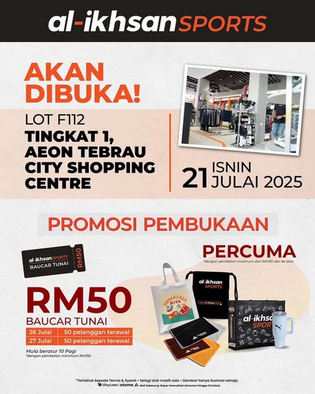 26-27 July 2025: Al-Ikhsan Sports, Johor Bahru – Grand Opening ...