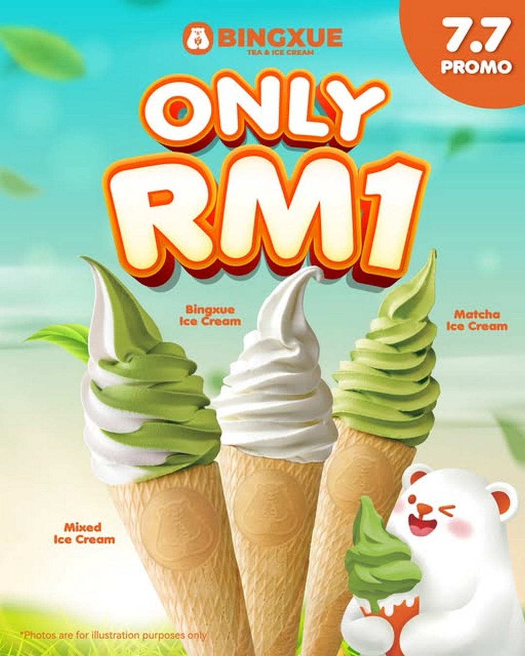 7 July 2025: Bingxue Malaysia – RM1 Ice Cream Delight: One-Day ...