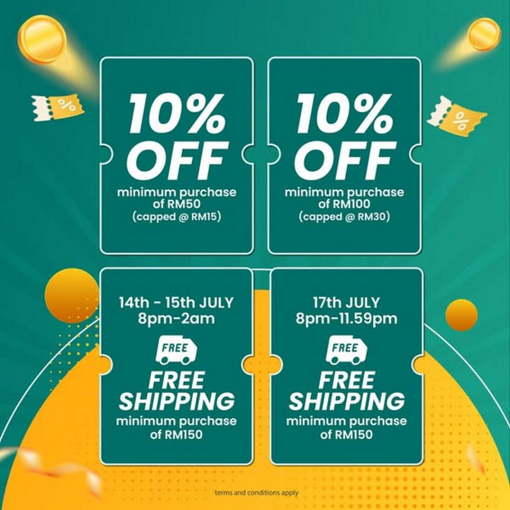 14–17 July 2025: CARiNG Pharmacy Shopee Mid-Month Sale ...