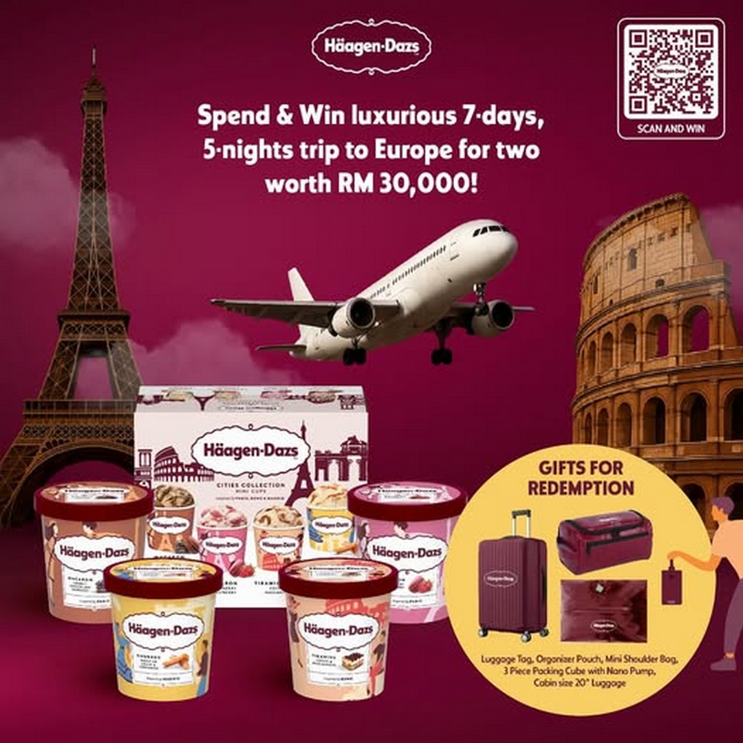 Now till 30 September 2025: Häagen-Dazs Malaysia – Win a Europe Trip ...
