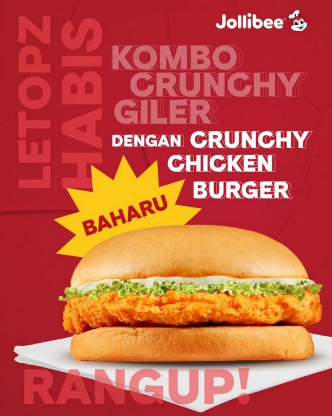 8 July 2025 onwards: Jollibee Malaysia – Kombo Crunchy Giler New Menu ...