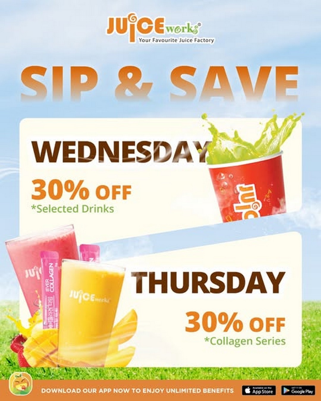14 July 2025 onwards: Juice Works Malaysia – Weekday Treats Smoothie ...
