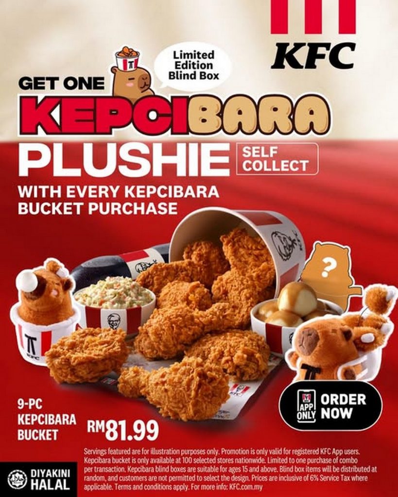 15 July 2025 Onward: KFC Malaysia, Limited-Time Kepcibara Collectibles ...