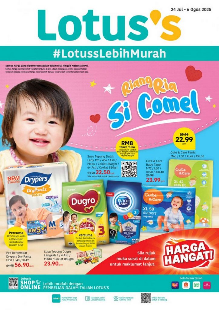 24 July–6 August 2025: Lotus’s Malaysia Promotion Catalogue – Massive ...