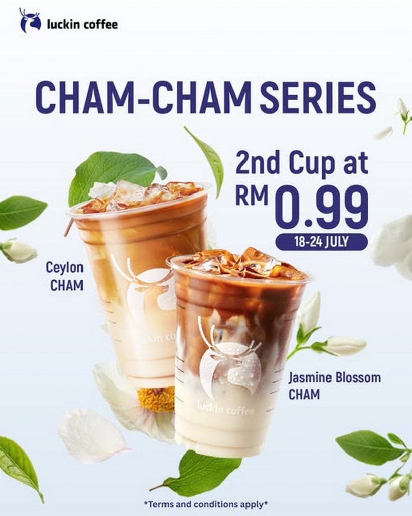 18–24 July 2025: Luckin Coffee Malaysia, CHAM-CHAM Drinks Launch ...