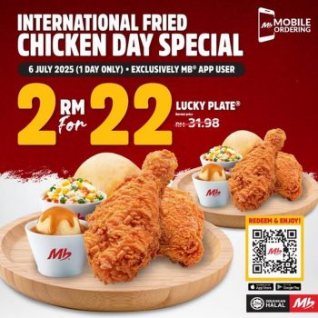6 July 2025: Marrybrown, Celebrate International Fried Chicken Day with ...