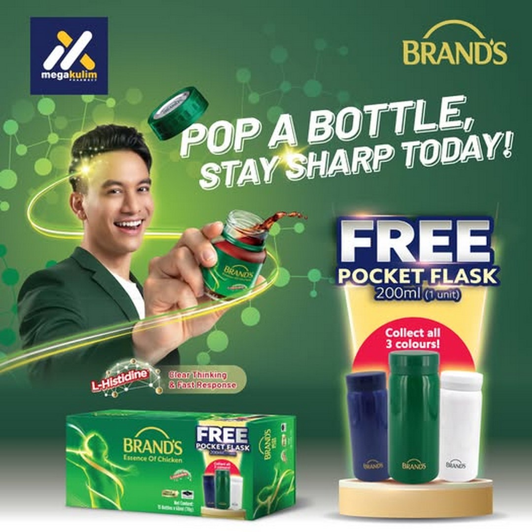 7 July 2025 onwards: Mega Kulim Pharmacy, BRAND’S® Essence of Chicken ...