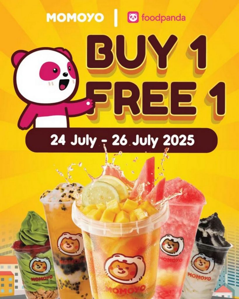 24–26 July 2025: Momoyo Malaysia Buy 1 Free 1 Drinks & Sundaes ...