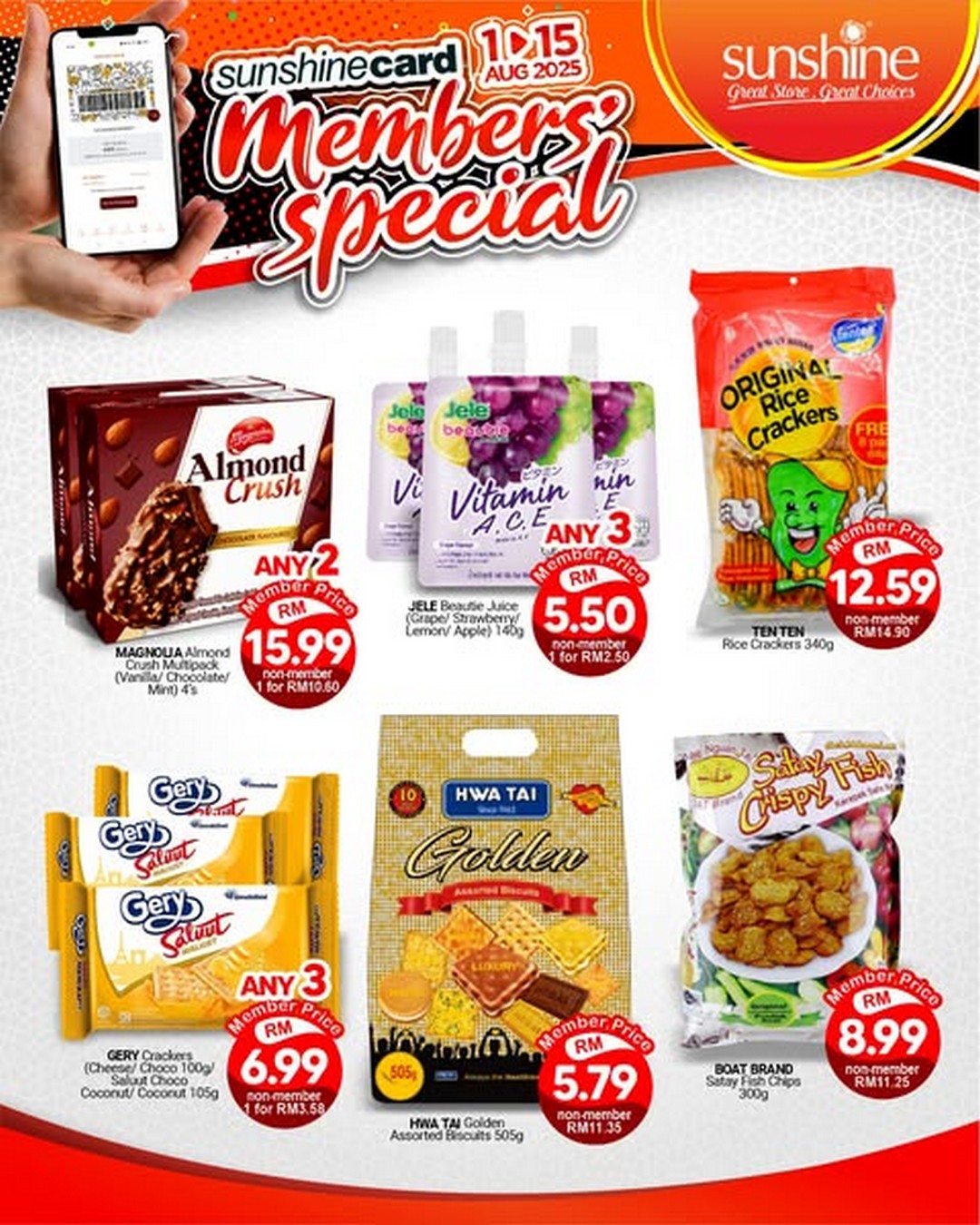 1–15 August 2025: Sunshine Malaysia – Exclusive Sunshine Card Members ...