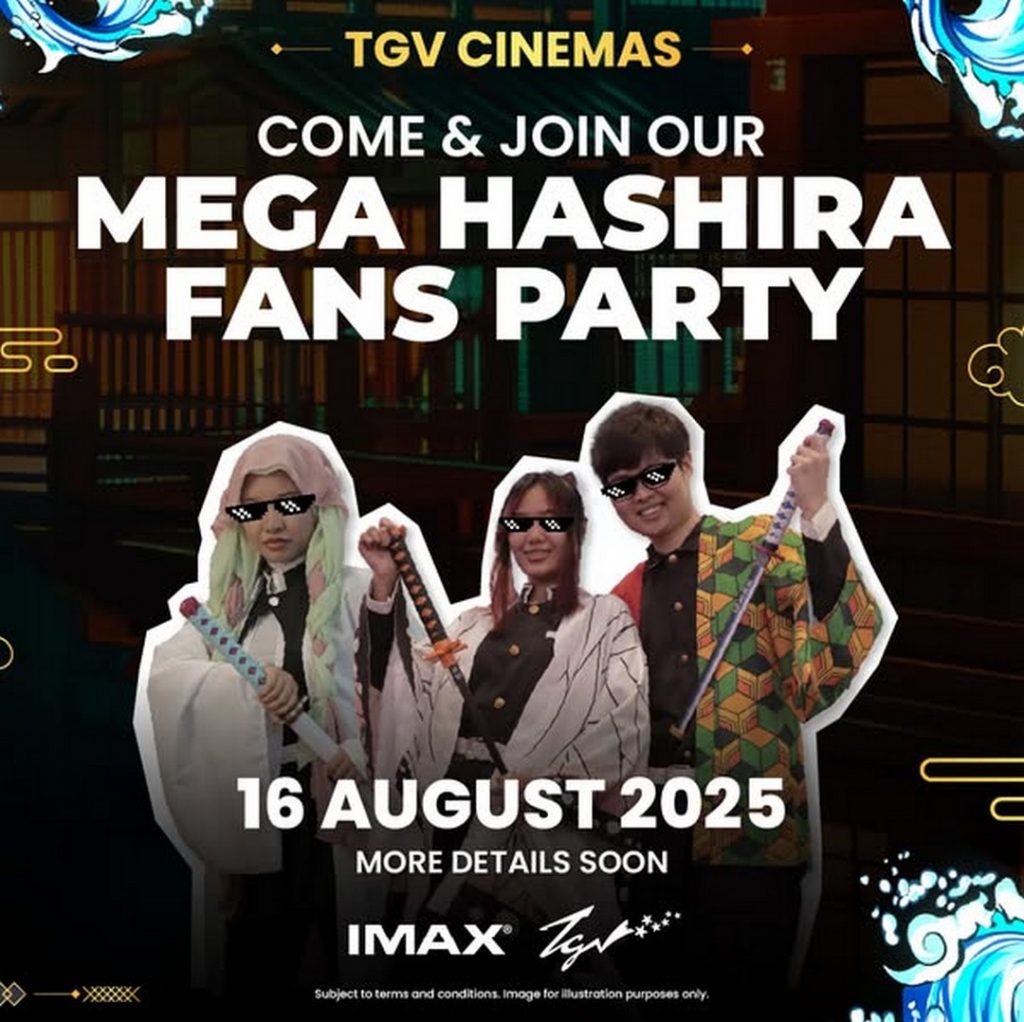 13 August 2025 onwards: TGV Cinemas Malaysia Demon Slayer Infinity ...