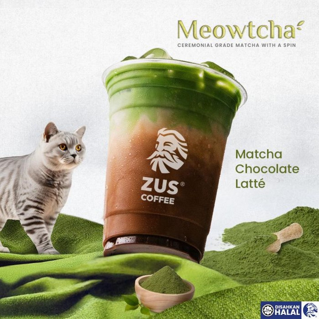 1 July 2025 onwards: ZUS Coffee – Ceremonial Grade Matcha Drinks in ...