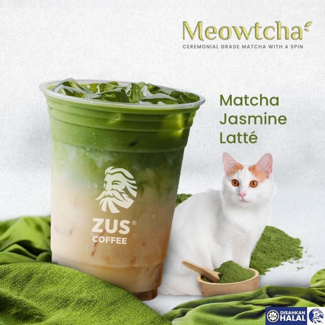 1 July 2025 onwards: ZUS Coffee – Ceremonial Grade Matcha Drinks in ...