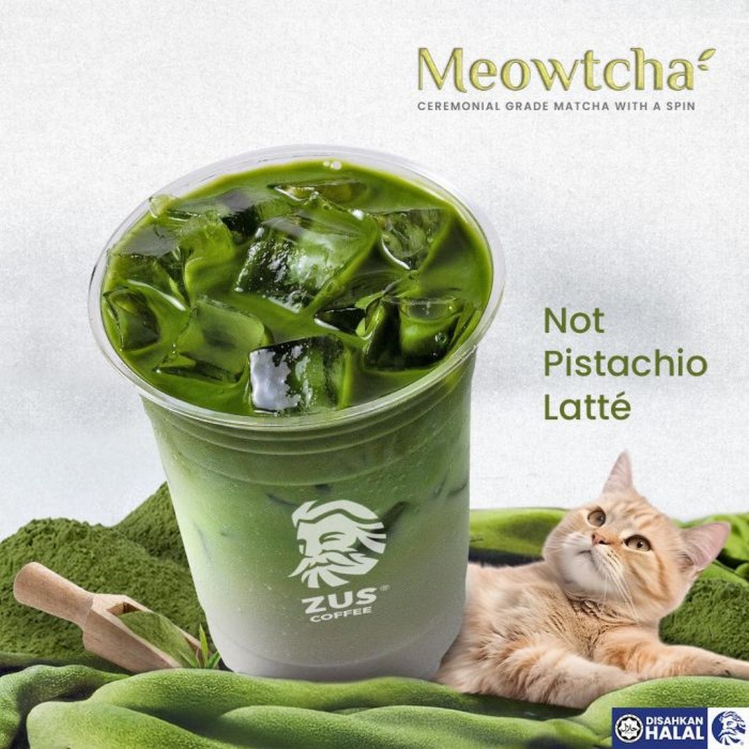 1 July 2025 onwards: ZUS Coffee – Ceremonial Grade Matcha Drinks in ...