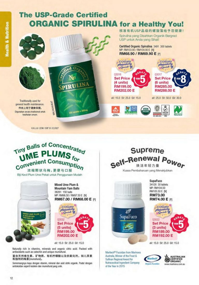 15 August-30 September 2025: Cosway Malaysia Member Specials Catalogue ...