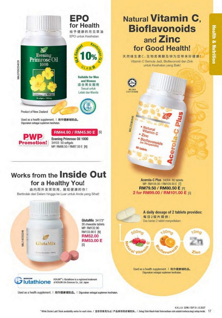 15 August-30 September 2025: Cosway Malaysia Member Specials Catalogue ...