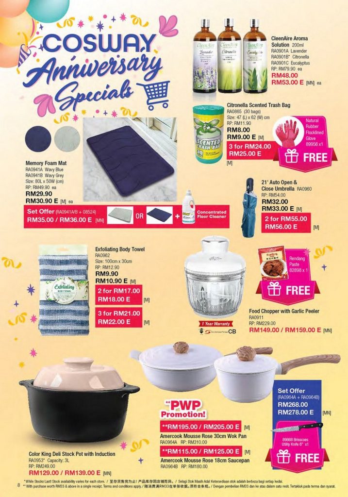 15 August-30 September 2025: Cosway Malaysia Member Specials Catalogue ...