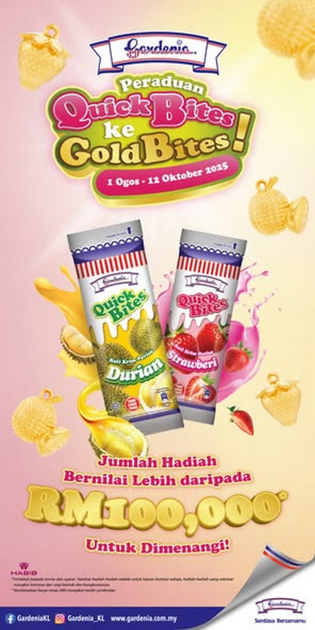 1 August – 12 October 2025: Gardenia Malaysia, Win Weekly 999 Gold ...