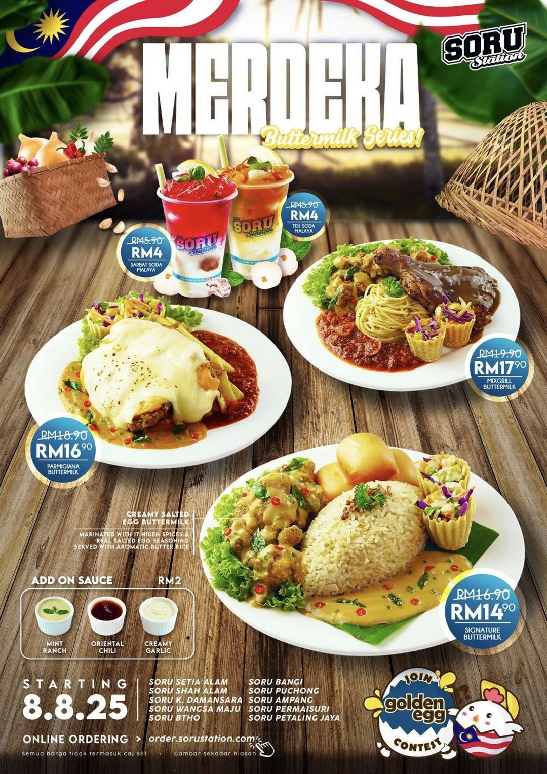 8 August–30 September 2025: Soru Station Merdeka Promotion – Buttermilk ...