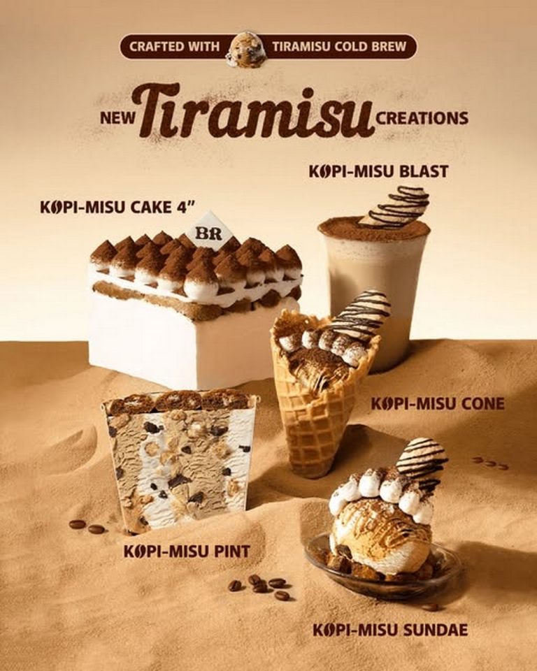 23 September 2025 onwards: Baskin-Robbins Tiramisu Coffee Creations ...
