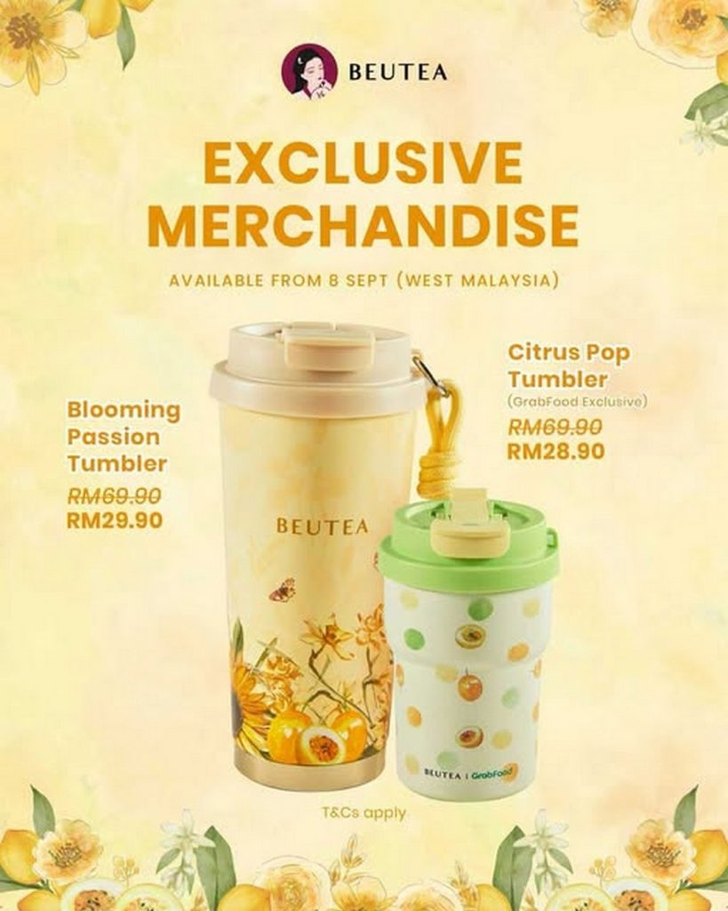 8 September 2025 onwards: Beutea Malaysia: Exclusive Tumblers ...
