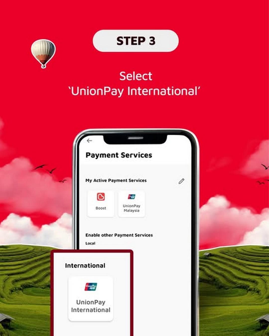 4 September 2025 onwards: Boost & UnionPay International RM3 Free Credit Promotion at Selected ...