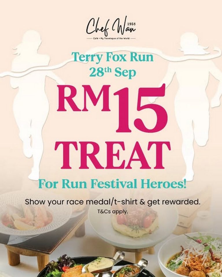 28 September 2025: Cafe Chef Wan: Terry Fox Run Heroes Reward: Special ...