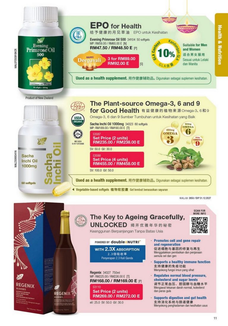 15 September – 31 October 2025: Cosway Malaysia Member Special Offers ...