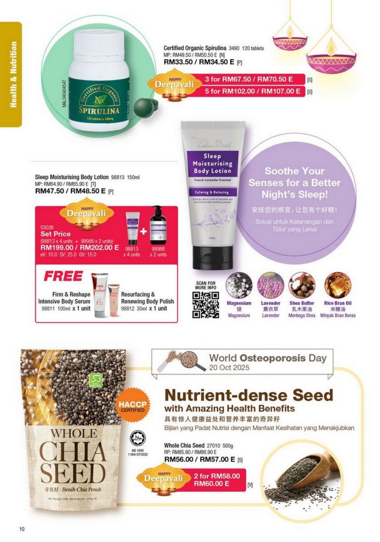 15 September – 31 October 2025: Cosway Malaysia Member Special Offers ...