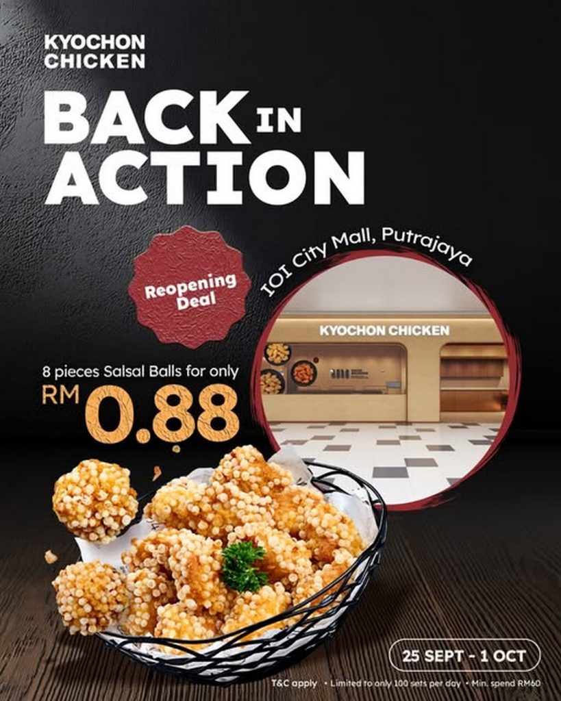 25 September-1 October 2025: KyoChon Malaysia IOI City Mall Reopening ...
