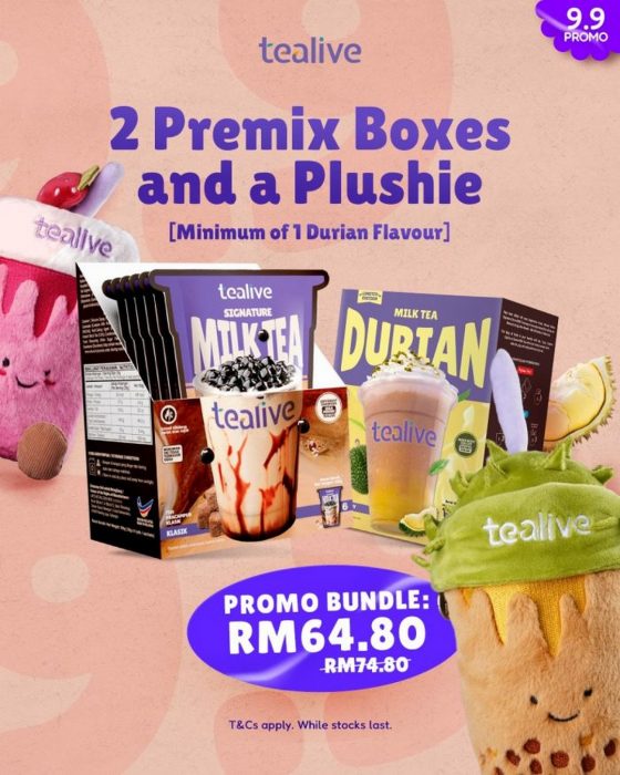 1-11 September 2025: Tealive Malaysia 9.9 Promotion – Premix Deals ...